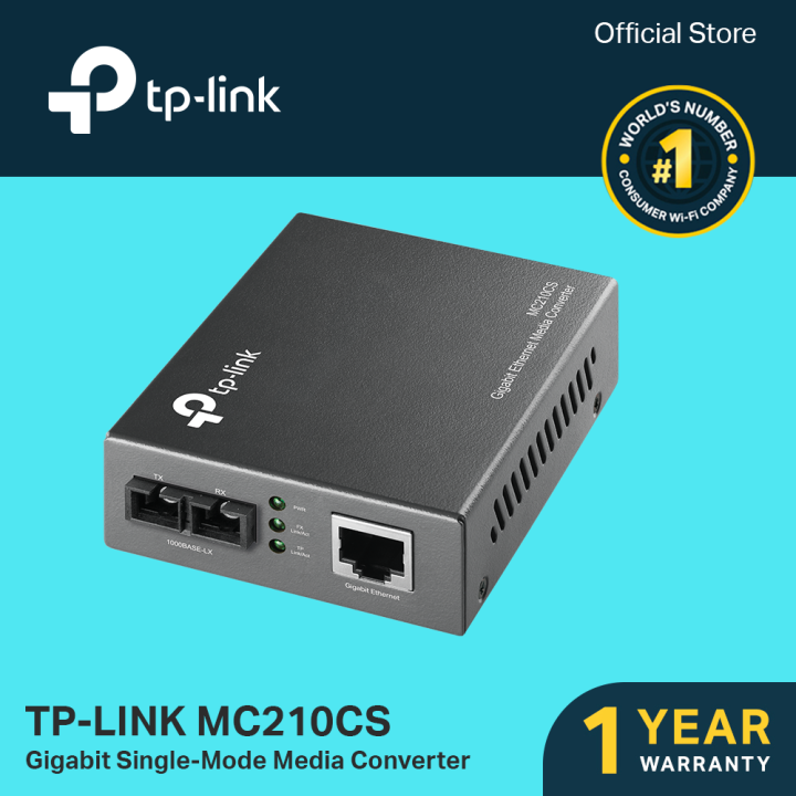 TP-Link MC210CS | Gigabit Single-Mode Media Converter | TPLINK | TP LINK | Lazada PH