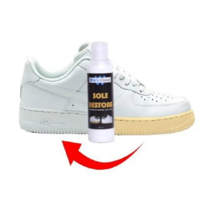 100ml Sole Restore Shoe Whitening Cream with Free Brush | Lazada PH