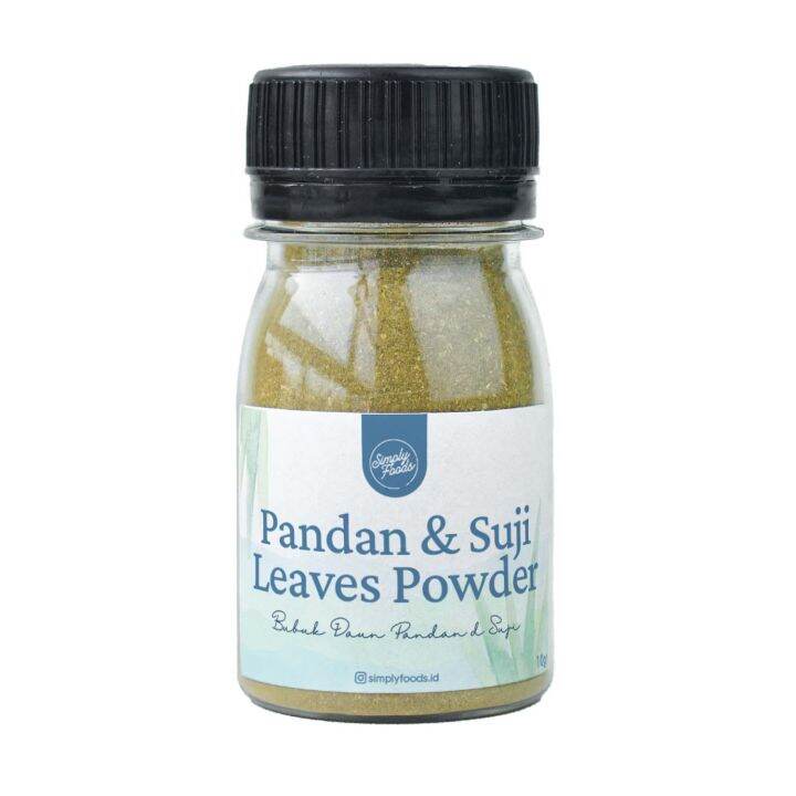 Simply Foods Pandan & Suji Leaves Powder / Bubuk Pandan Dan Daun Suji ...