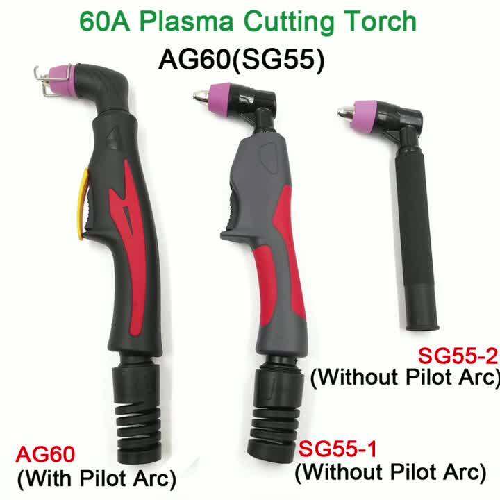 Professional Plasma Cutter Ag60 Torch With Pilot Arc Sg55 Torch Without