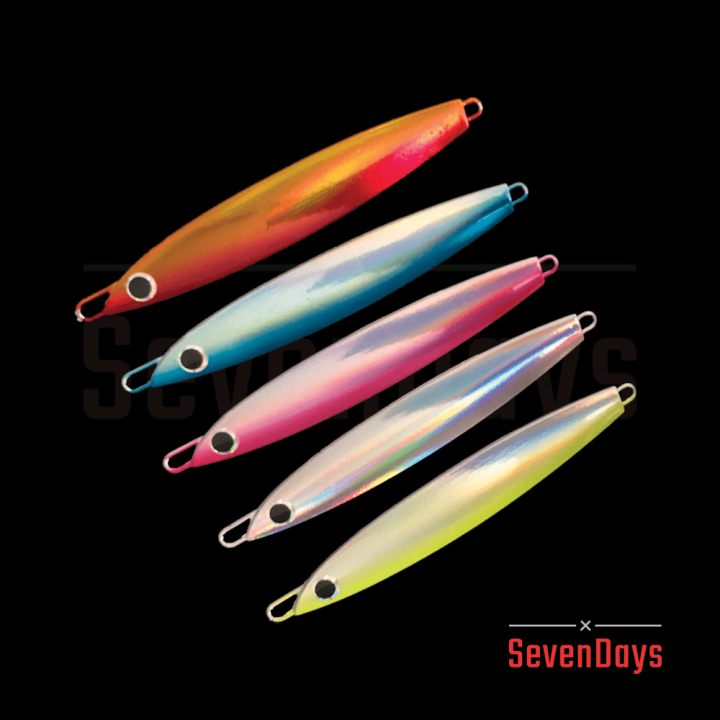 Sevendays Grander Jig 40g/60g/80g/100g/120g/150g Light Shiny Fishing ...