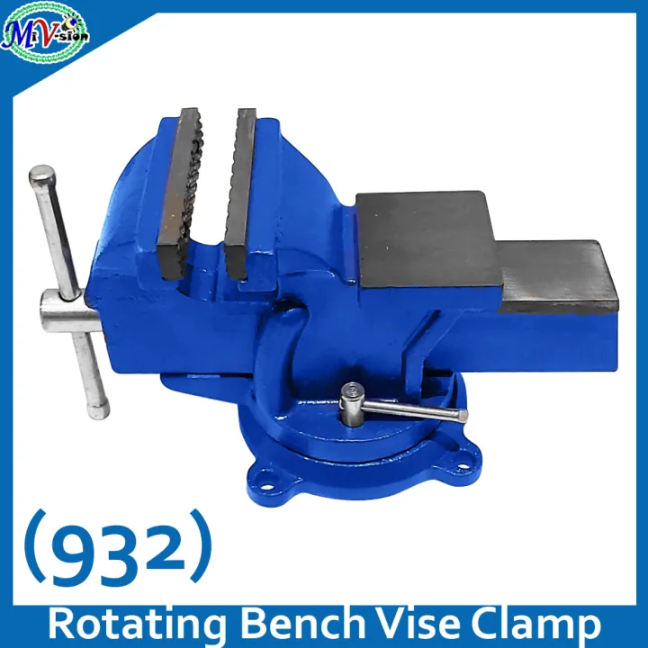 Rotating Bench Vise Clamp With Anvil Screws Vise Repair Tool (932 ...