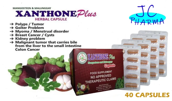 Authentic Xanthone PLus Mangosteen and Malunggay Food Supplement Tingi ...