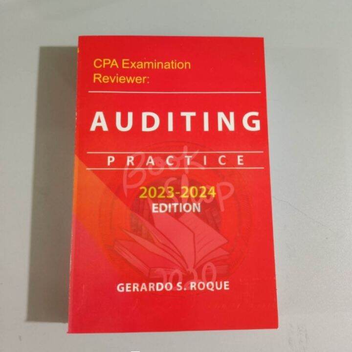 CPA Examination Reviewer Auditing Problem 2023 - 2024 edition by Roque ...