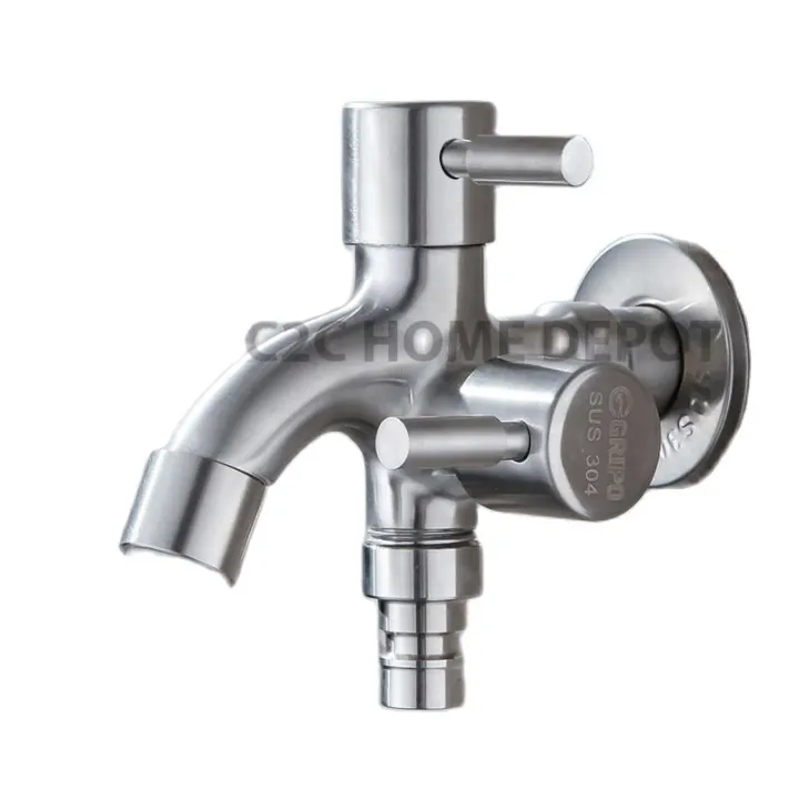 Sus304 stainless 2 way two way faucet | Lazada PH
