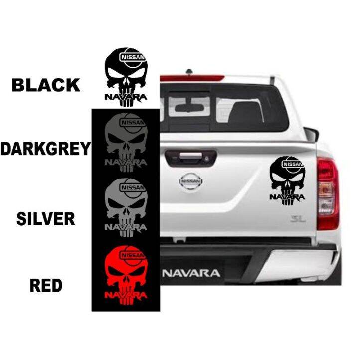 Nissan Navara Punisher Sticker Design 1pc | Lazada PH