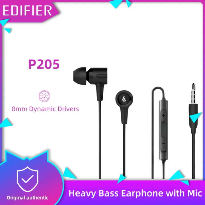 Edifier P205 Original Branded Earphone In-ear High Quality Super Bass ...