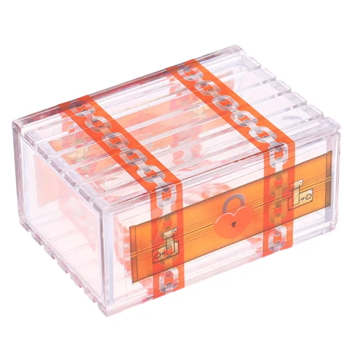 Qcici IQ Box can't open transparent box Magic Trick Secret Drawer ...
