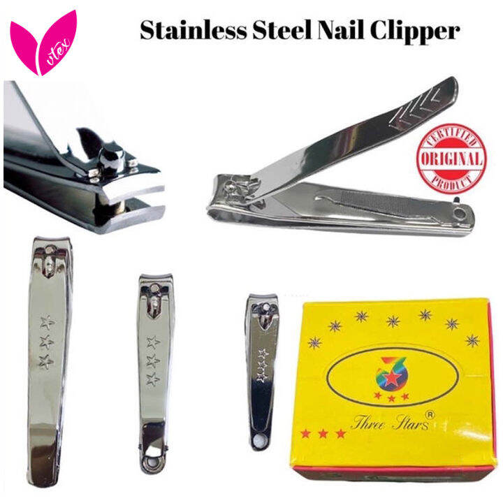Three Stars Nail Clipper/Pengepit Kuku/nail clipper | Lazada