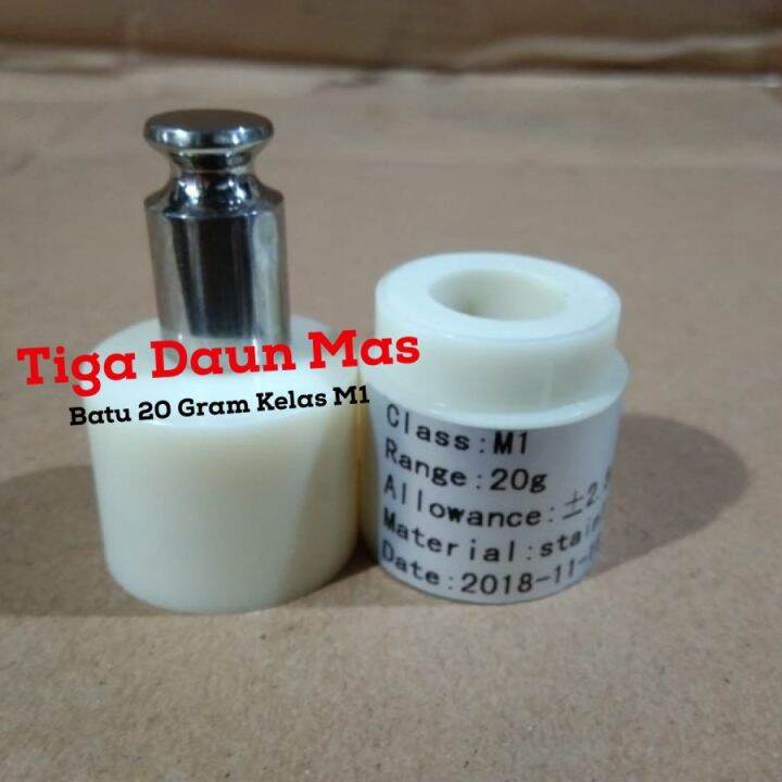 Batu Timbangan Stainless Sonic 20 Gram Kelas M1 Anak Timbangan 20 Gram | Lazada Indonesia