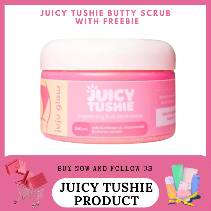 Juicy Tushie Butt Scrub / Juicy Tushie Intimate Brightening Serum 100% ORIGINAL pang pakinis ng ...