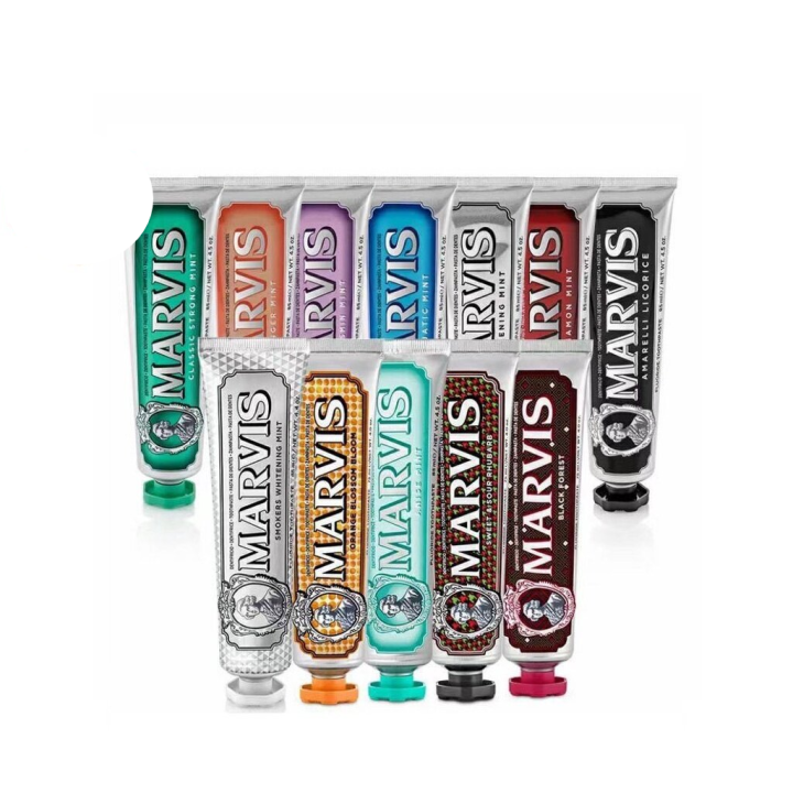 MARVIS Toothpaste ยาสีฟันสุดหรูระดับพรีเมี่ยม‎จากอิตาลี ขนาด 85ml ...