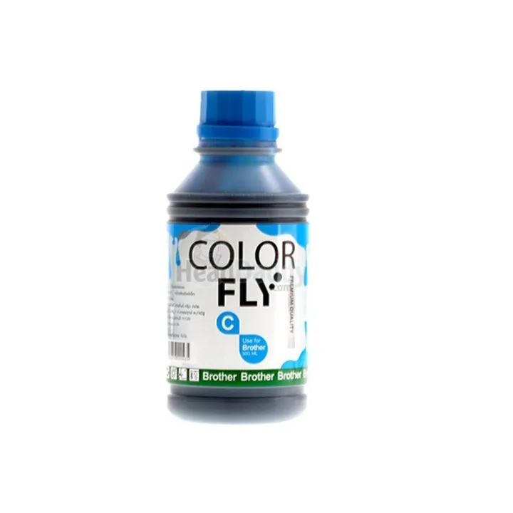 Color Fly ink 500 ml. Cyan (BROTHER) | Lazada.co.th
