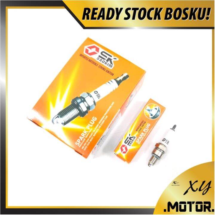 SPARK PLUG EX5 KRISS WAVE LC135 Y125Z Y15 SRL110 RG VF3I MESIN RUMPUT (F5TC/BM6A/A7TC/E6TC/B8TC ...