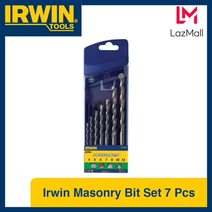 Irwin Masonry Bit Set 7 Pcs | Lazada PH