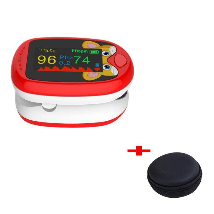 Portable Pulse Finger Oximeter for Children Health Care Oximetry Heart ...