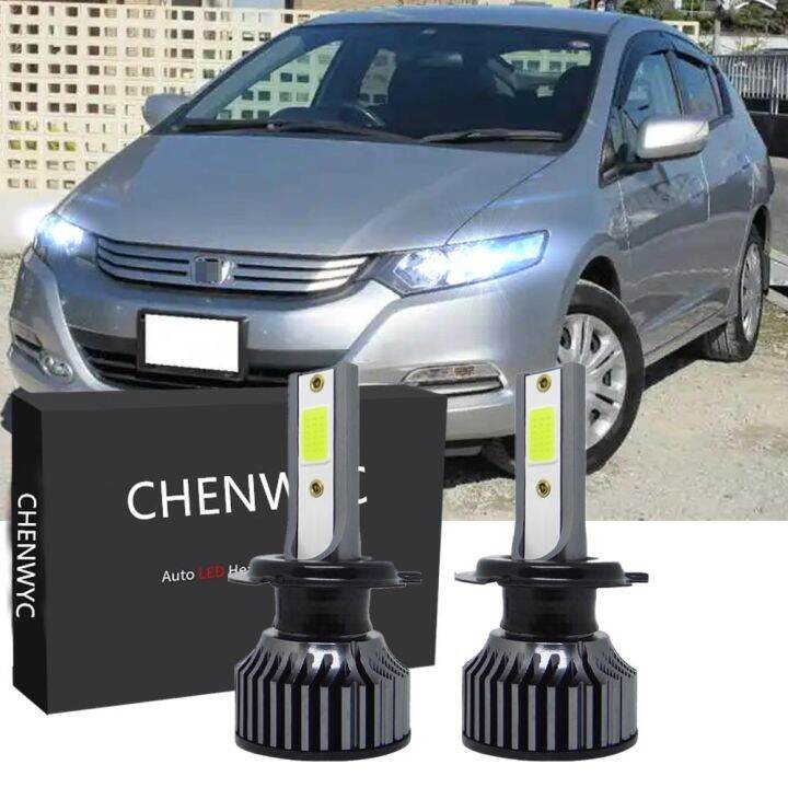 Front LED Headlight Bulbs For Honda Insight year 2009 2010 2011 2012 ...