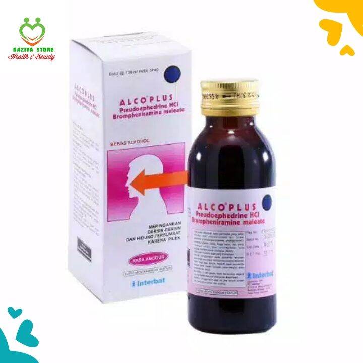 ALCO PLUS DMP SYRUP SIRUP 100 ML Obat batuk dan flu | Lazada Indonesia