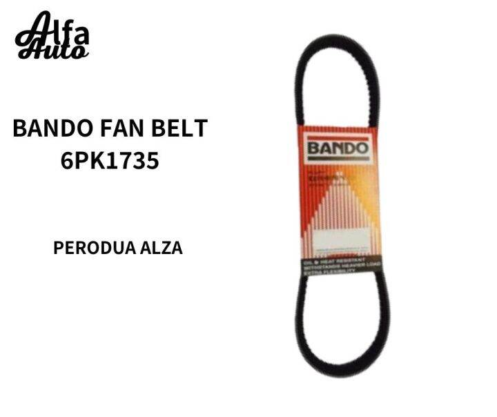 Bando Fan Belt 6PK1735 Tali Kipas For Perodua Alza | Lazada