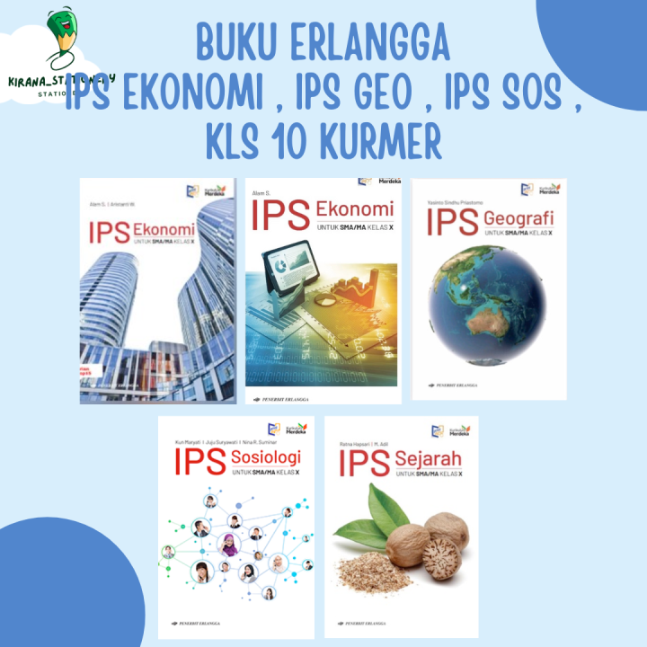 BUKU IPS EKONOMI IPS GEOGRAFI IPS SOSIOLOGI IPS SEJARAH SMA KELAS 10 ...