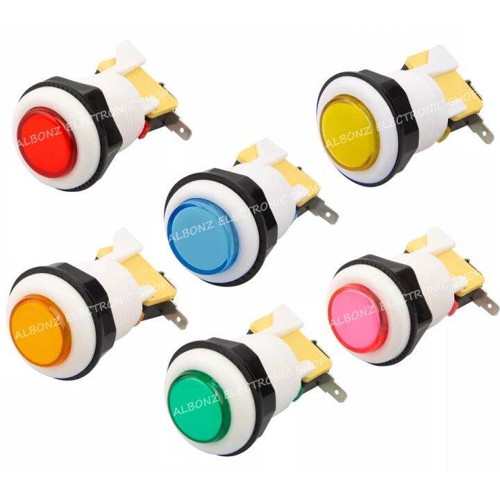 Round Push Button Switch For Karaoke Videoke Machine Buttons Kit Arcade ...