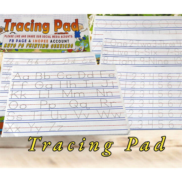 Tracing pad for kids and toddlers( Alphabets, Numbers, Shapes, Name ...