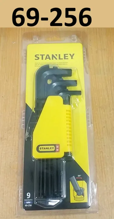 ORIGINAL STANLEY ALLEN WRENCH HEX KEY SET LONG ARM BALL POINT 1.5MM TO ...