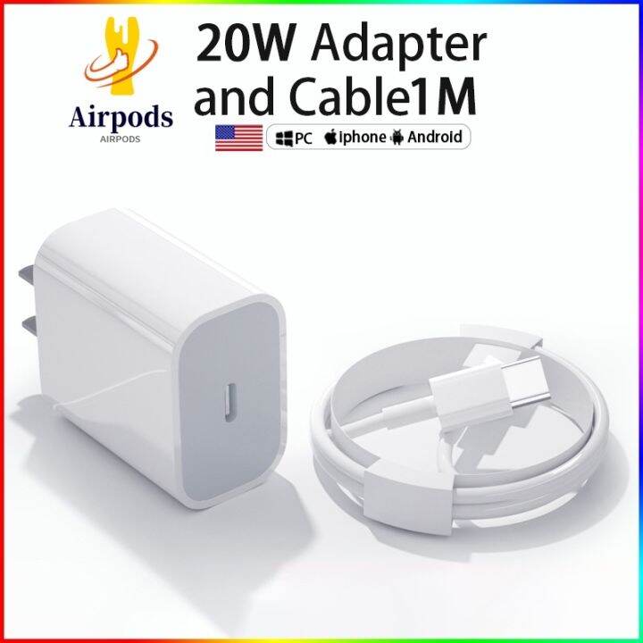 【Hot sale】 20W USB TYPE C power adapter iPhone 12 fast charge 20W ...