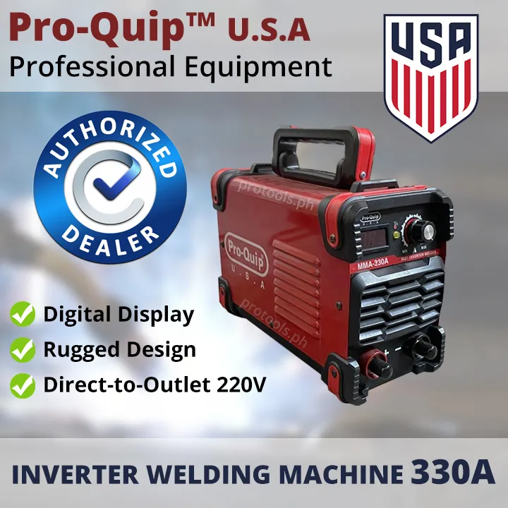 ProQuip Inverter Welding Machine 330A MMA/ARC | Lazada PH