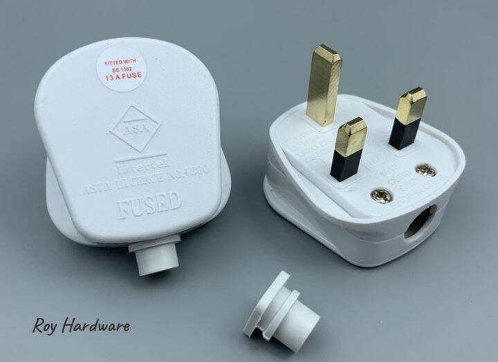 🔥Ready stock🔥3 Pin plug top , 250v 13Amp 15Amp have fixing screw | Lazada