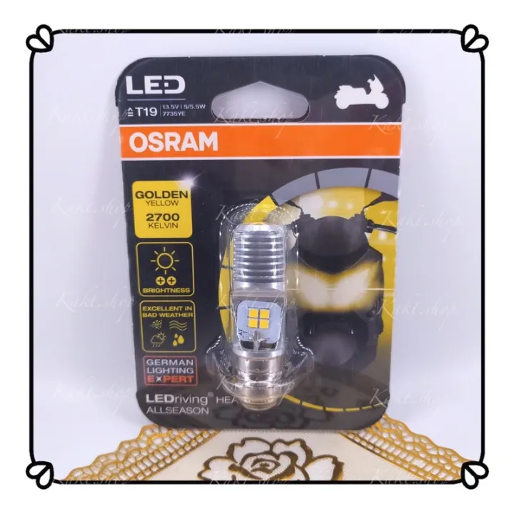 OSRAM GOLDEN YELLOW LED T19 | Lazada PH