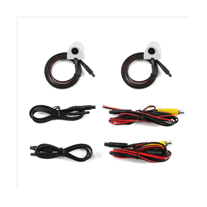 Car Sticker Installation Side View Camera Night Vision HD Side View ...