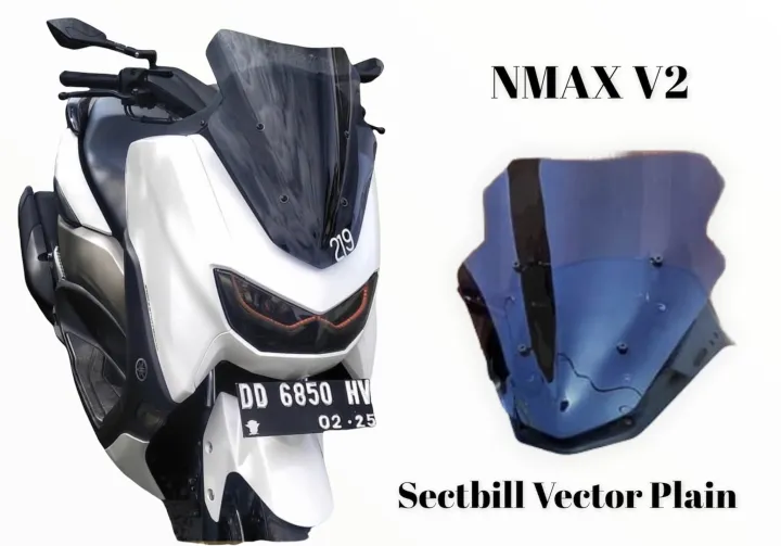 DEN NMAX V2 SECTBILL VECTOR PLAIN Windshield | Lazada PH