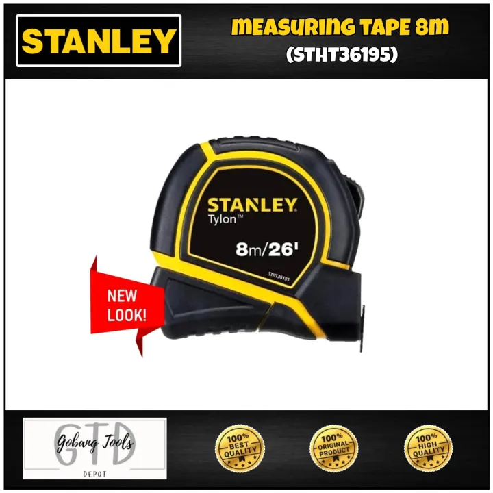 STANLEY 8M/26FT STHT36195 Tylon Measuring Tape | Lazada PH