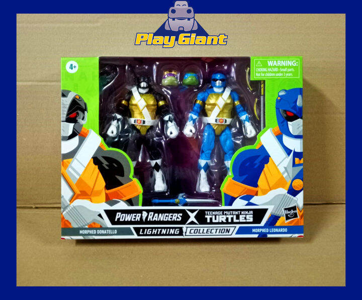 Power Rangers X Teenage Mutant Ninja Turtles Lightning Collection ...