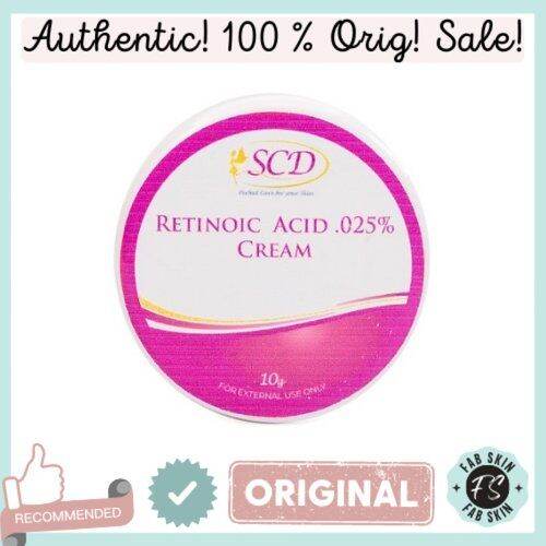 SCD Acne Cream Retinoic Acid Cream .025% 10g (from Acne Set) for ...