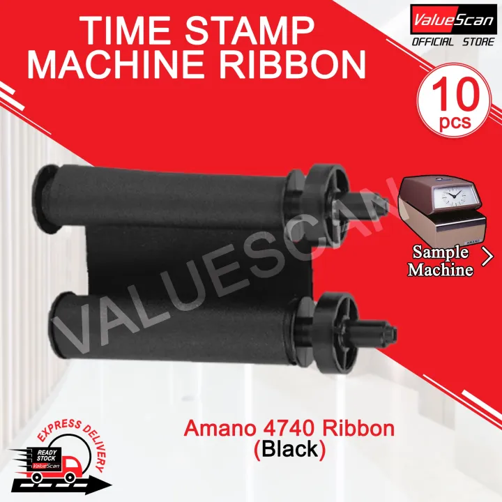 Time Stamping Machine Ribbon - Amano 4740 Ribbon | Lazada