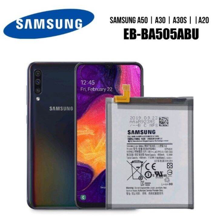 Samsung A50 A30 A30s A20 Model EB-BA505ABU Original Battery | Lazada PH