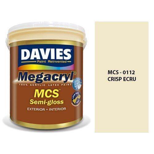 Davies Megacryl Semi-Gloss MCS-0112 Crisp Ecru | Lazada PH