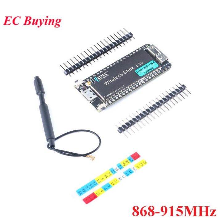 ESP32 SX1276 LoRa WIFI Wireless Module Development Board LoRAWAN 433 ...