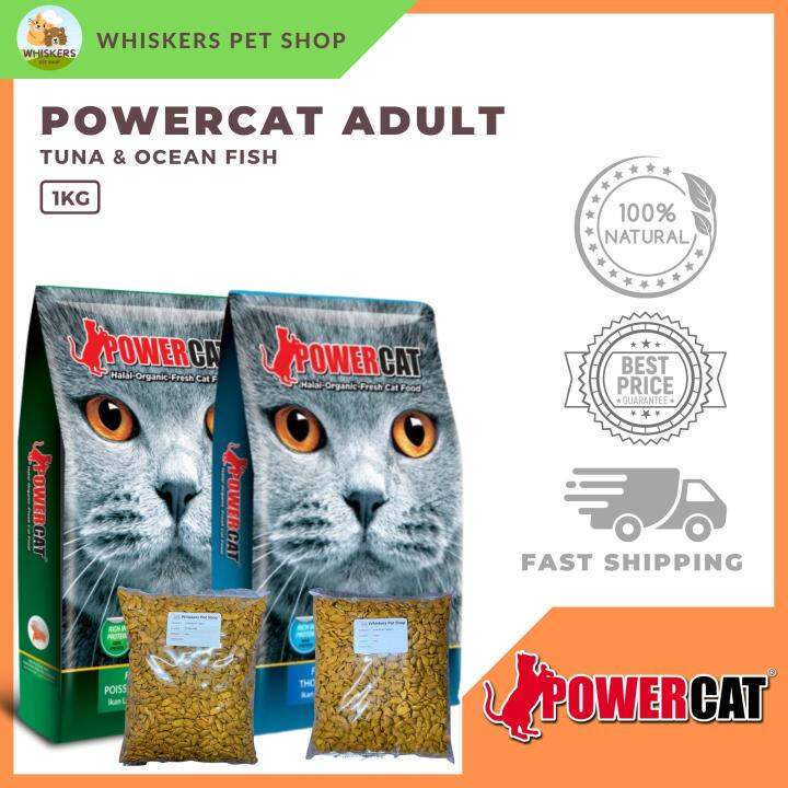 PowerCat (Ocean Fish | Tuna) Cat Dry Food 1kg | Lazada PH