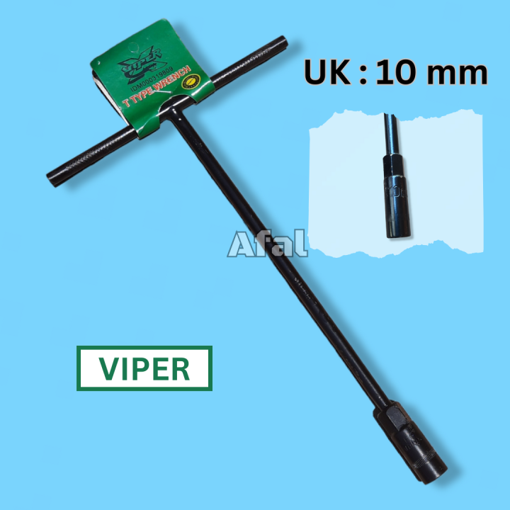 Kunci T 10 Mili Cap Viper - Shock T 10 mm Original - Kunci Baut 10 Asli ...