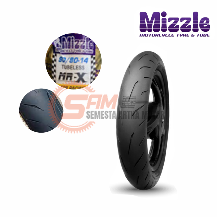 Ban Luar Mizzle 90/80-14 Ring 14 MR X Tubeless Soft Racing Compound ...