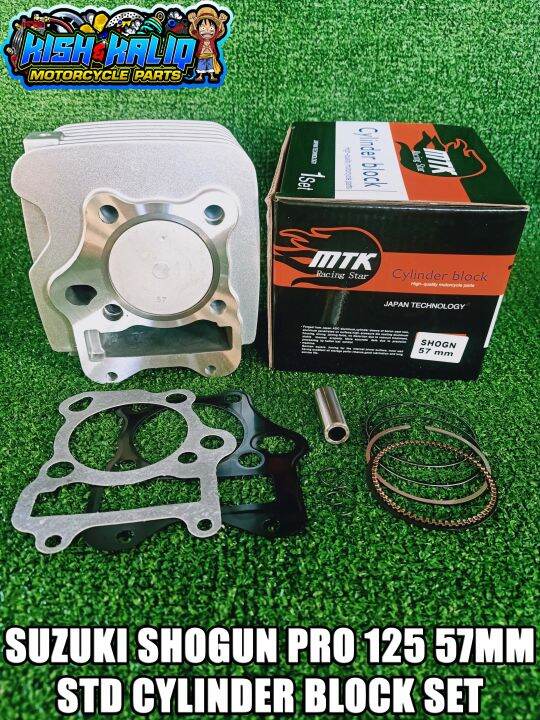 SUZUKI SHOGUN 125 57MM CYLINDER BLOCK SET | Lazada PH