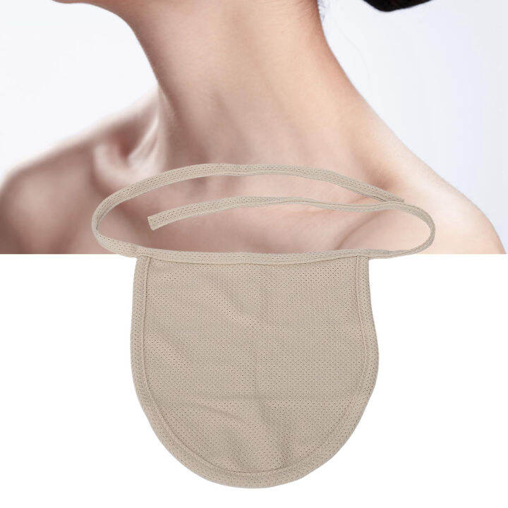 Neck Stoma Protector Guard Cotton Breathable Skin Color Neck Trachea ...