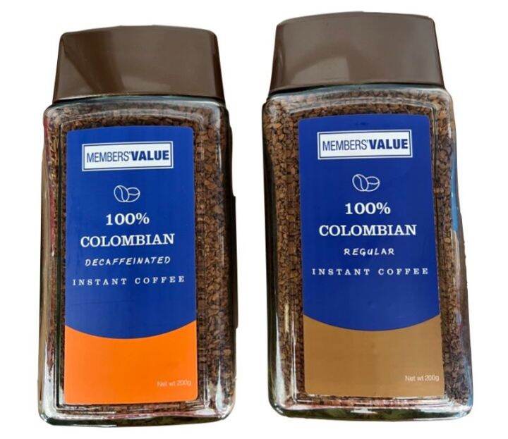 Members Value Instant Colombian Coffee 200g. | Lazada PH