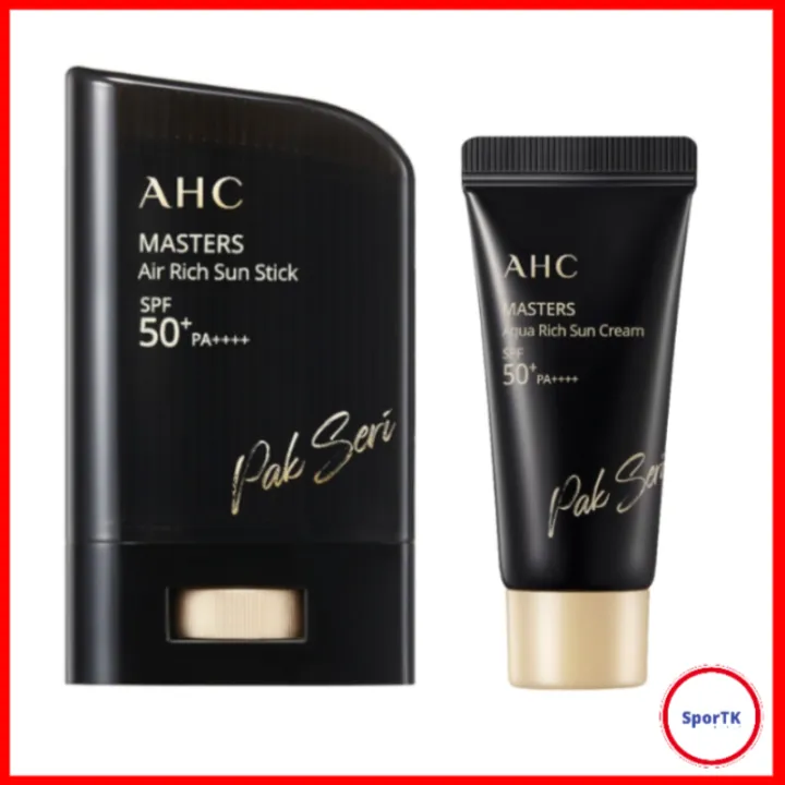 [AHC] Masters Air Rich Sun Stick / Sunscren / Sun Cream SPF 50+ / Long Lasting / Moisturizing ...