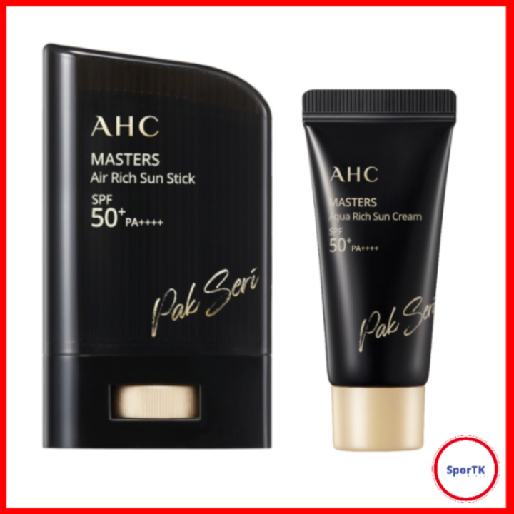 [AHC] Masters Air Rich Sun Stick / Sunscren / Sun Cream SPF 50+ / Long Lasting / Moisturizing ...