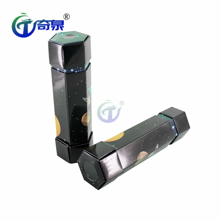 DIY paper astronomical telescope children's primary school science and ...