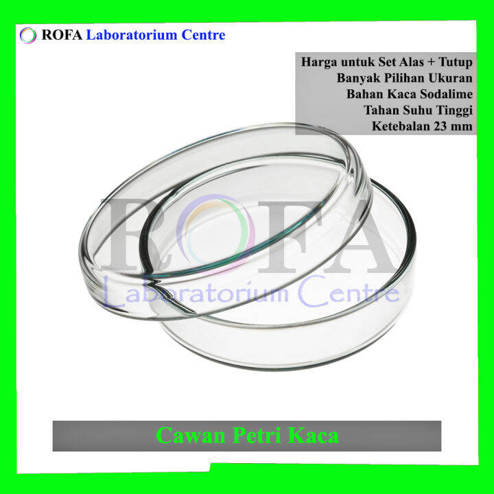Cawan Petri Kaca / Petridish / Petri Dishes | Lazada Indonesia